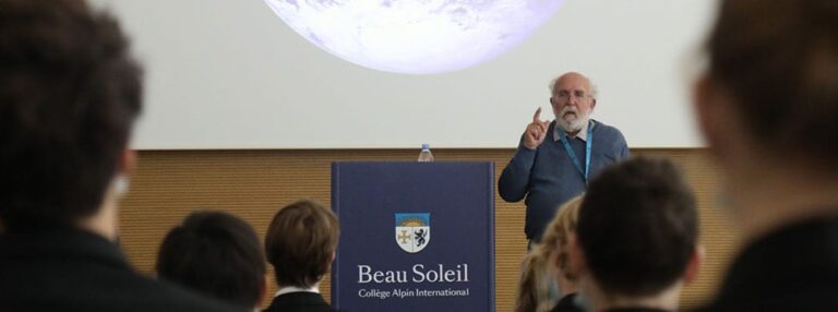 Beau Soleil welcomes Nobel Laureate, Michel Mayor