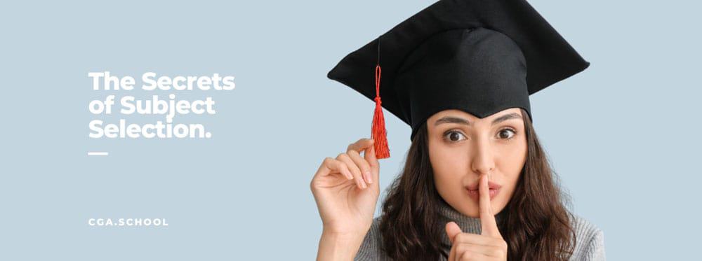 The Secrets of Subject Selection